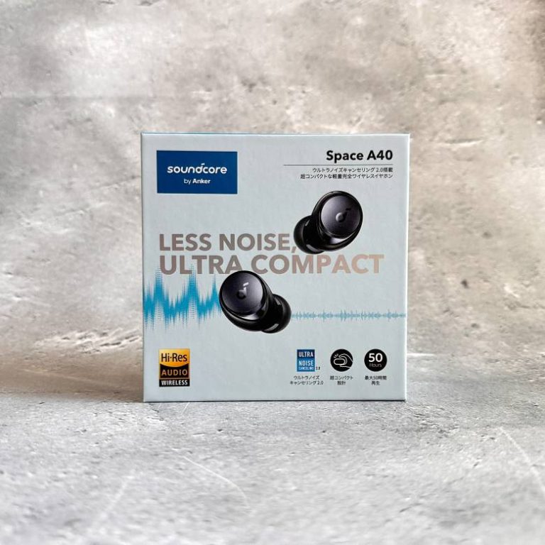 Soundcore Space A40をレビュー！躍動感あるサウンドにマルチポイントまでそなえるAnkerの完全ワイヤレスイヤホン | マクリン