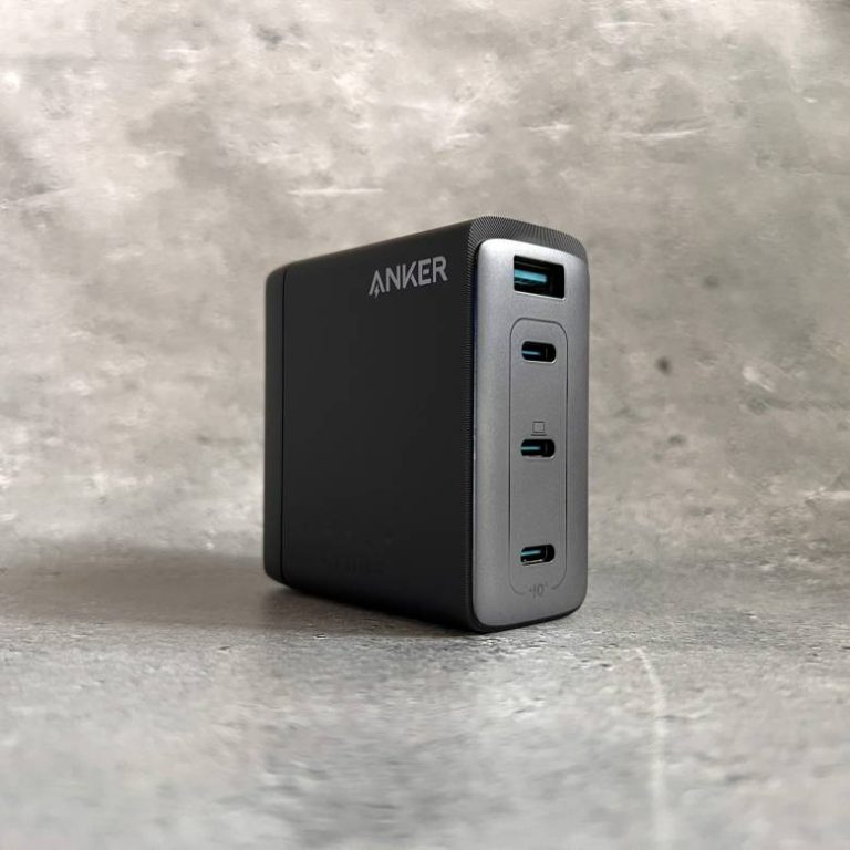 Anker 747 Charger (GaNPrime 150W)をレビュー！ノートPC複数台を同時充電できるパワフルな4ポート充電器 | マクリン