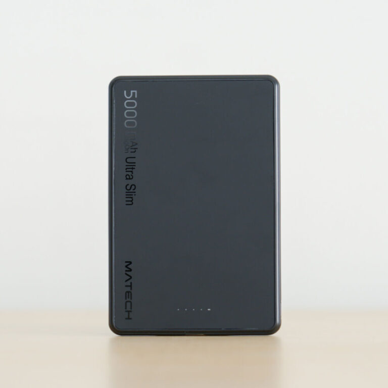 MATECH MagOn Ultra Slim 5000をレビュー！超極薄のMagSafe対応モバイルバッテリー | マクリン