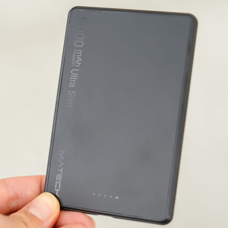 MATECH MagOn Ultra Slim 5000をレビュー！超極薄のMagSafe対応モバイルバッテリー | マクリン