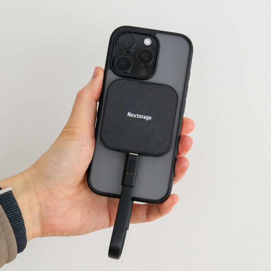 Nextorage NX-P2MGシリーズをレビュー！iPhoneにピタッとくっつくMagSafe対応ポータブルSSD | マクリン