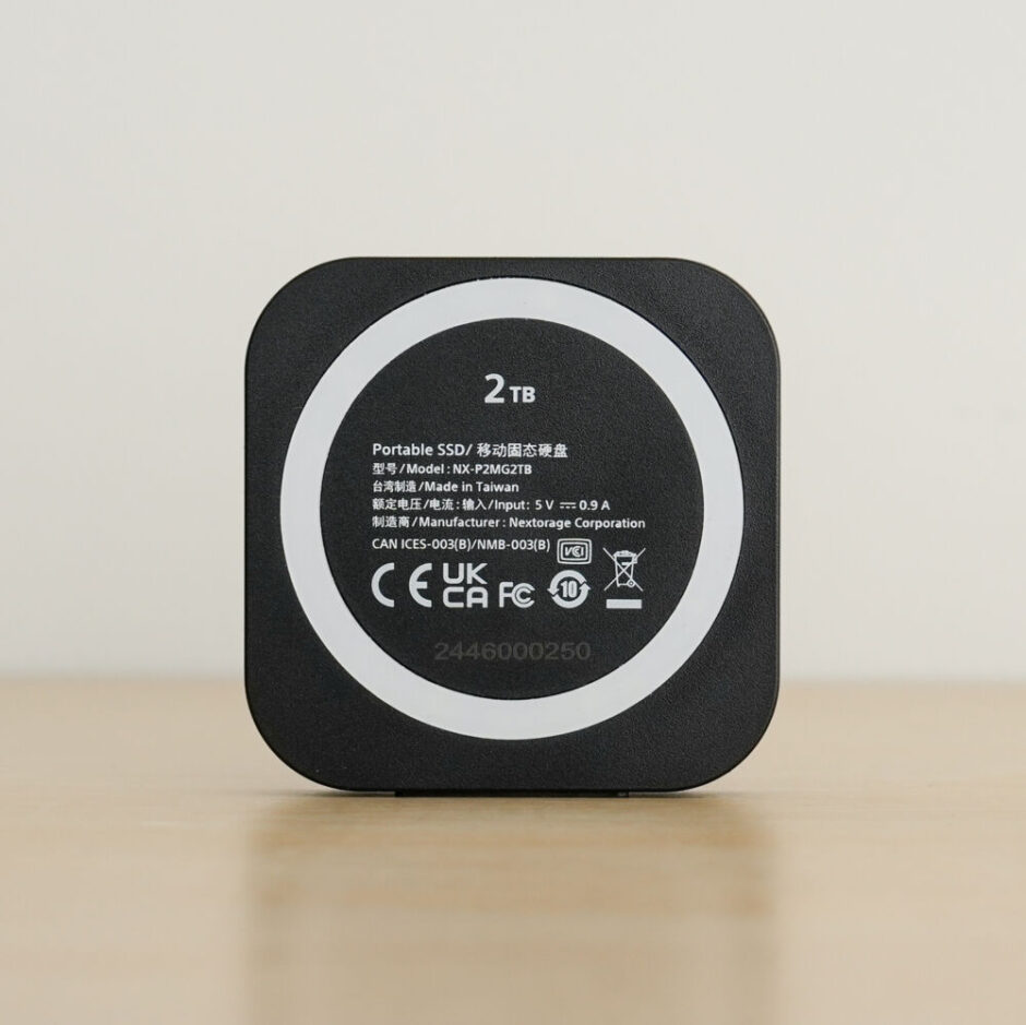 Nextorage NX-P2MGシリーズをレビュー！iPhoneにピタッとくっつくMagSafe対応ポータブルSSD | マクリン