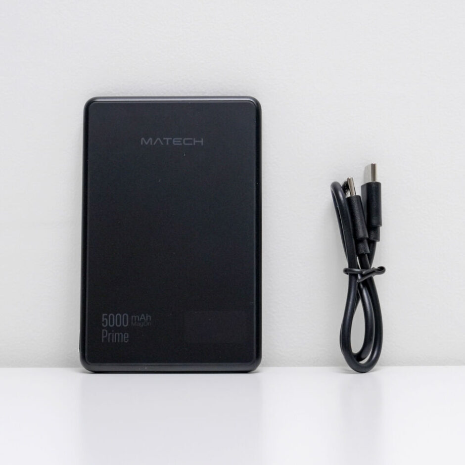 MATECH MagOn Prime 5000をレビュー！同クラス初のディスプレイ搭載Qi2対応モバイルバッテリー | マクリン
